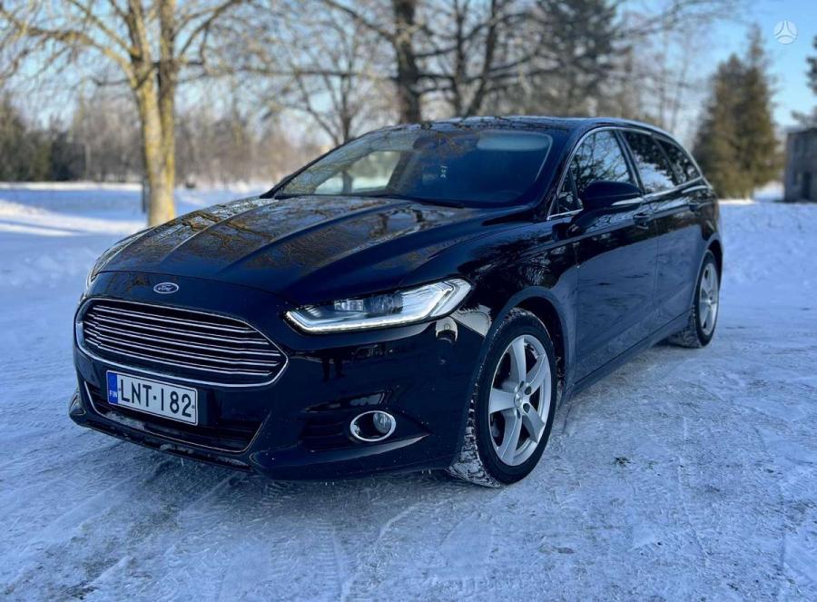 Black Ford Mondeo 2017 in Radviliskis, with an engine capacity of 2.00 L and mileage of 316 thousand km for 5990 €, photo 5 on AUTOMOTO.COM.LV