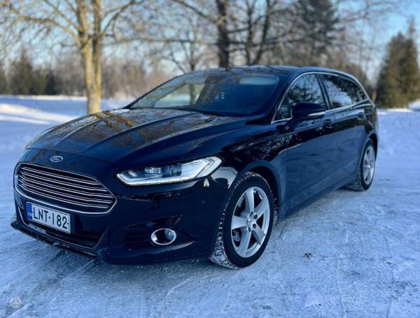 Black Ford Mondeo 2017 in Radviliskis, with an engine capacity of 2.00 L and mileage of 316 thousand km for 5990 €, photo 6 on AUTOMOTO.COM.LV