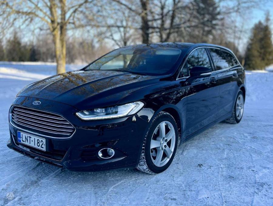 Black Ford Mondeo 2017 in Radviliskis, with an engine capacity of 2.00 L and mileage of 316 thousand km for 5990 €, photo 6 on AUTOMOTO.COM.LV