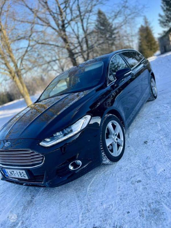 Black Ford Mondeo 2017 in Radviliskis, with an engine capacity of 2.00 L and mileage of 316 thousand km for 5990 €, photo 8 on AUTOMOTO.COM.LV