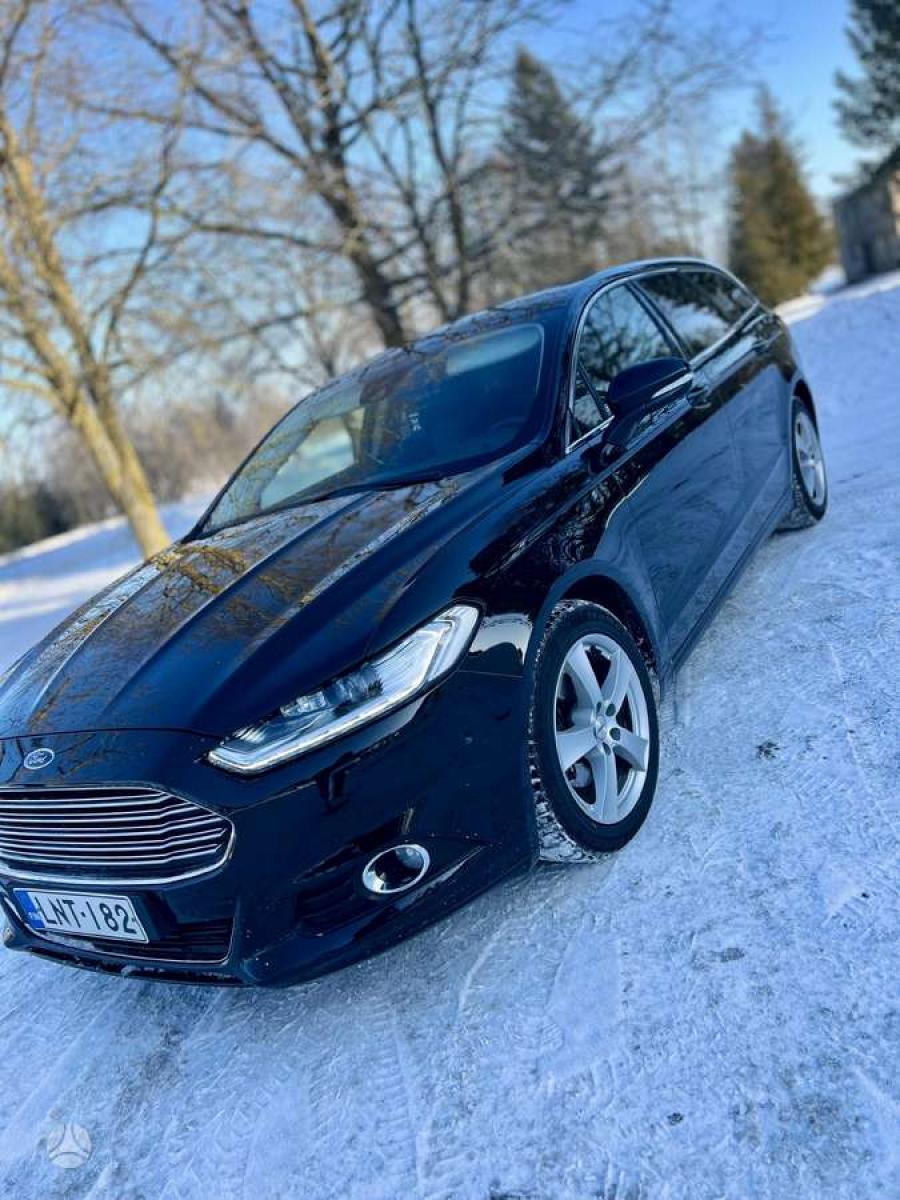 Black Ford Mondeo 2017 in Radviliskis, with an engine capacity of 2.00 L and mileage of 316 thousand km for 5990 €, photo 8 on AUTOMOTO.COM.LV