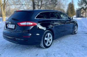 Black Ford Mondeo 2017 in Radviliskis, with an engine capacity of 2.00 L and mileage of 316 thousand km for 5990 €, photo 13 on AUTOMOTO.COM.LV