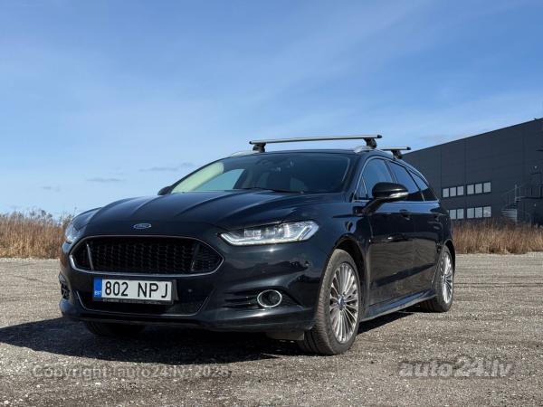 Black Ford Mondeo 2017 in Tartu, with an engine capacity of 2.00 L and mileage of 214 thousand km for 10999 €, photo 2 on AUTOMOTO.COM.LV