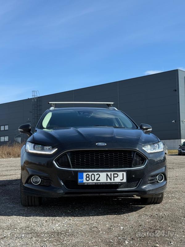 Black Ford Mondeo 2017 in Tartu, with an engine capacity of 2.00 L and mileage of 214 thousand km for 10999 €, photo 3 on AUTOMOTO.COM.LV