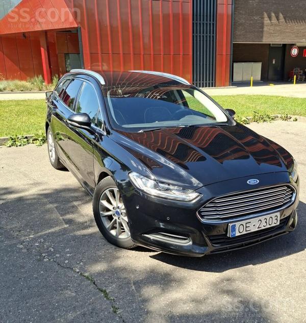 Black Ford Mondeo 2017 in Riga, with an engine capacity of 2.00 L and mileage of 213 thousand km for 8324 €, photo 2 on AUTOMOTO.COM.LV