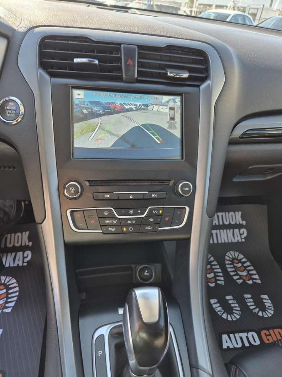 Melns Ford Mondeo 2017 Kauņa, ar dzinēja tilpumu 2.00 L un nobraukumu 196 tūkst. km par 7950 €, foto 18 vietnē AUTOMOTO.COM.LV