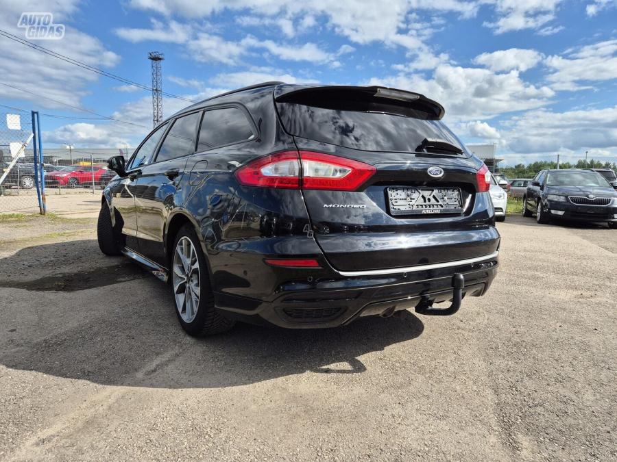 Black Ford Mondeo 2017 in Kaunas, with an engine capacity of 2.00 L and mileage of 194 thousand km for 7950 €, photo 6 on AUTOMOTO.COM.LV