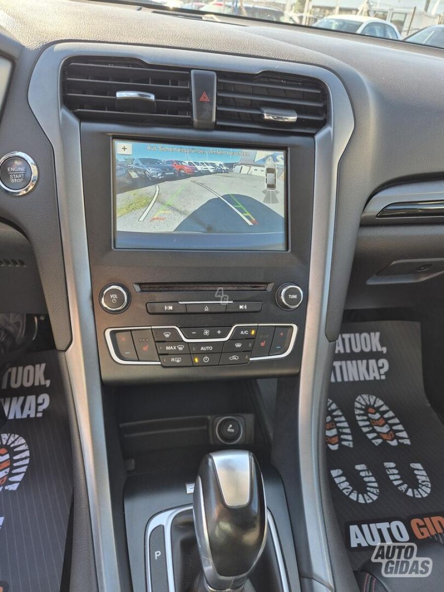 Black Ford Mondeo 2017 in Kaunas, with an engine capacity of 2.00 L and mileage of 194 thousand km for 7950 €, photo 18 on AUTOMOTO.COM.LV