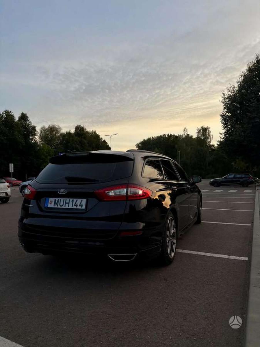 Black Ford Mondeo 2017 in Ukmerge, with an engine capacity of 2.00 L and mileage of 320 thousand km for 7750 €, photo 23 on AUTOMOTO.COM.LV
