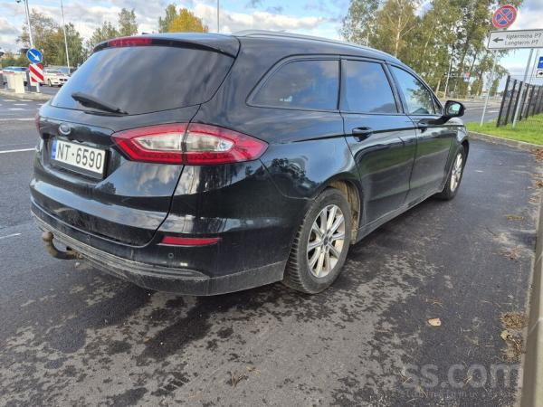 Black Ford Mondeo 2017 in Riga, with an engine capacity of 2.00 L and mileage of 241 thousand km for 7800 €, photo 7 on AUTOMOTO.COM.LV