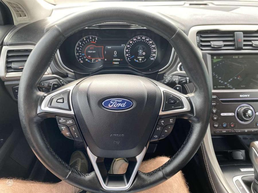 Melns Ford Mondeo 2018 Šauļi, ar dzinēja tilpumu 2.00 L un nobraukumu 341 tūkst. km par 9500 €, foto 20 vietnē AUTOMOTO.COM.LV