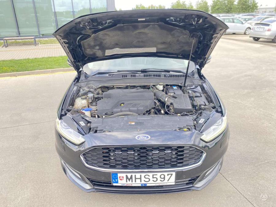Melns Ford Mondeo 2018 Šauļi, ar dzinēja tilpumu 2.00 L un nobraukumu 341 tūkst. km par 9500 €, foto 28 vietnē AUTOMOTO.COM.LV