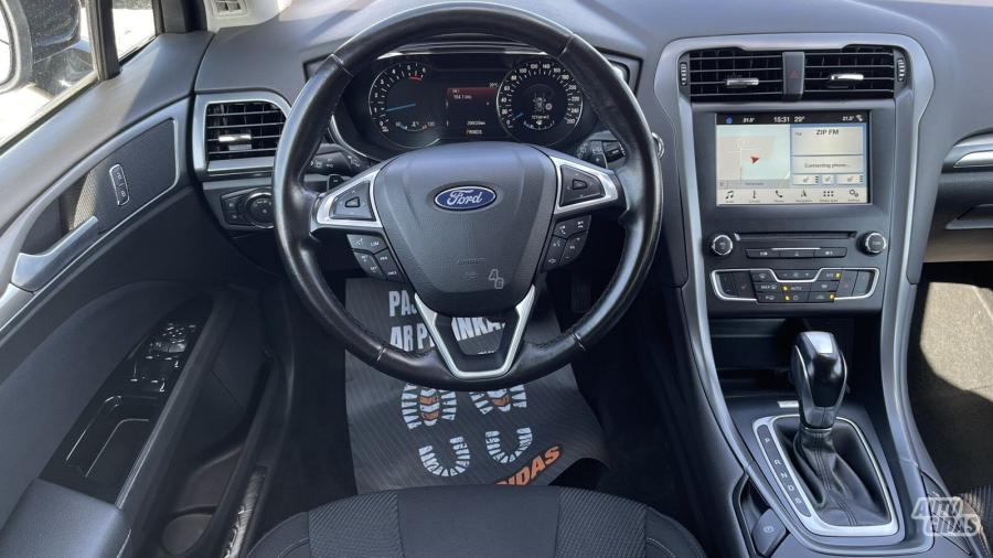 Melns Ford Mondeo 2019 Marijampole, ar dzinēja tilpumu 2.00 L un nobraukumu 298 tūkst. km par 7250 €, foto 11 vietnē AUTOMOTO.COM.LV