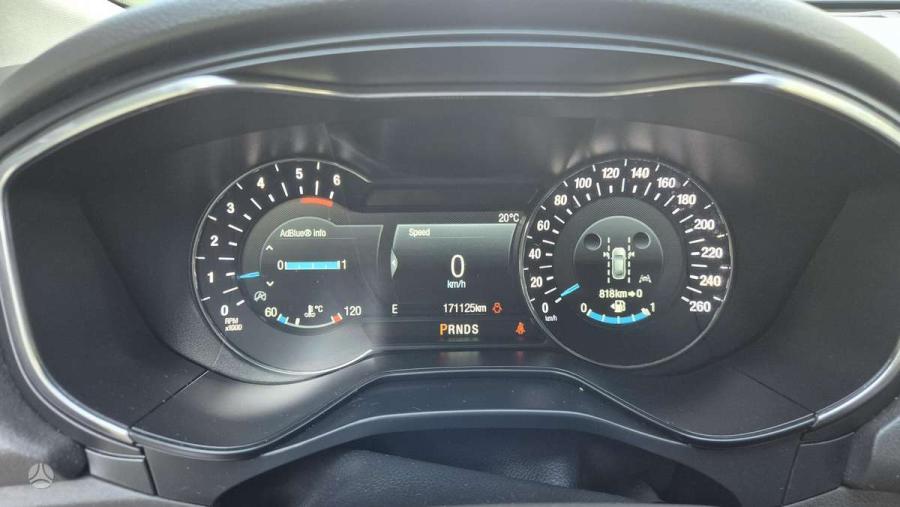 Black Ford Mondeo 2020 in Vilnius, with an engine capacity of 2.00 L and mileage of 171 thousand km for 11500 €, photo 29 on AUTOMOTO.COM.LV