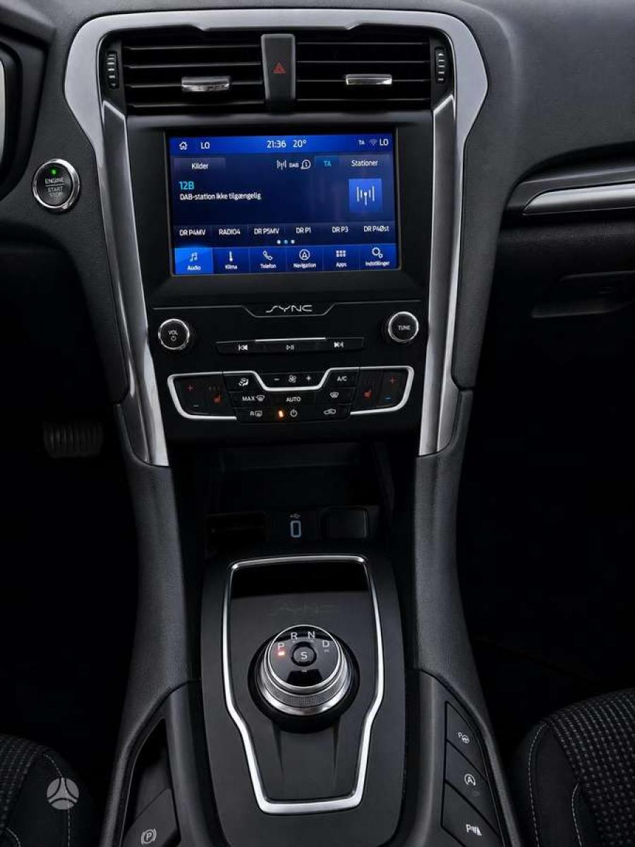 Melns Ford Mondeo 2021 Pakruojis, ar dzinēja tilpumu 2.00 L un nobraukumu 274 tūkst. km par 7700 €, foto 10 vietnē AUTOMOTO.COM.LV