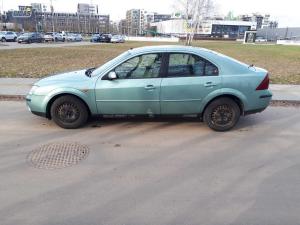 Blue Ford Mondeo 2001 in Panevezys, with an engine capacity of 2.00 L and mileage of 263 thousand km for 500 €, photo 6 on AUTOMOTO.COM.LV