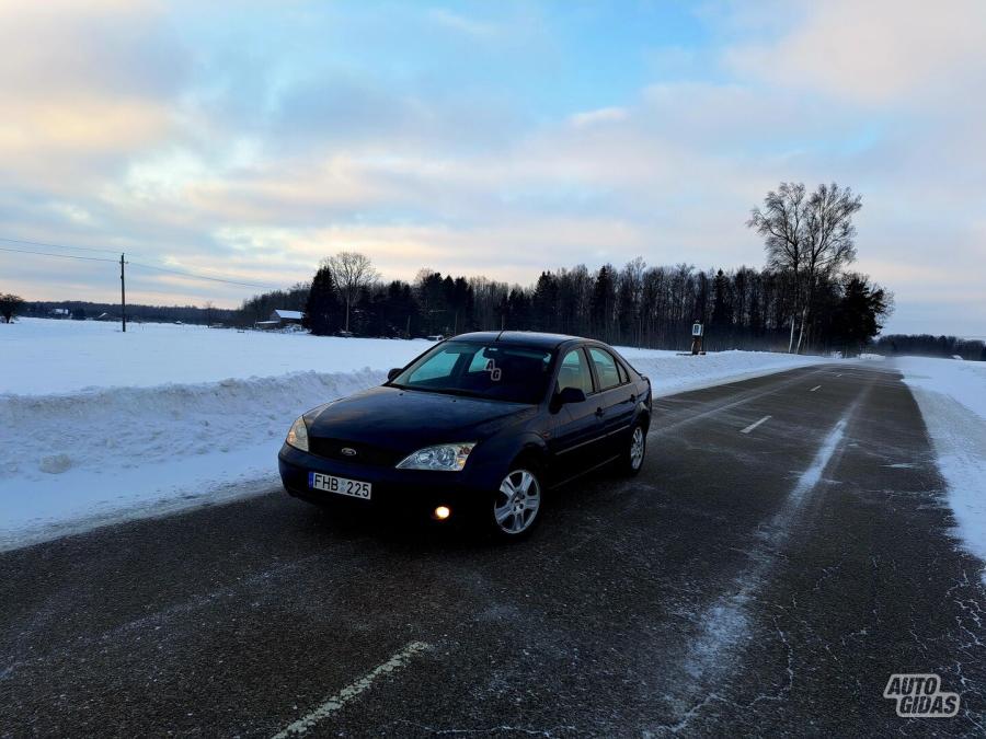Blue Ford Mondeo 2003 in Silute, with an engine capacity of 2.00 L and mileage of 224 thousand km for 999 €, photo 1 on AUTOMOTO.COM.LV