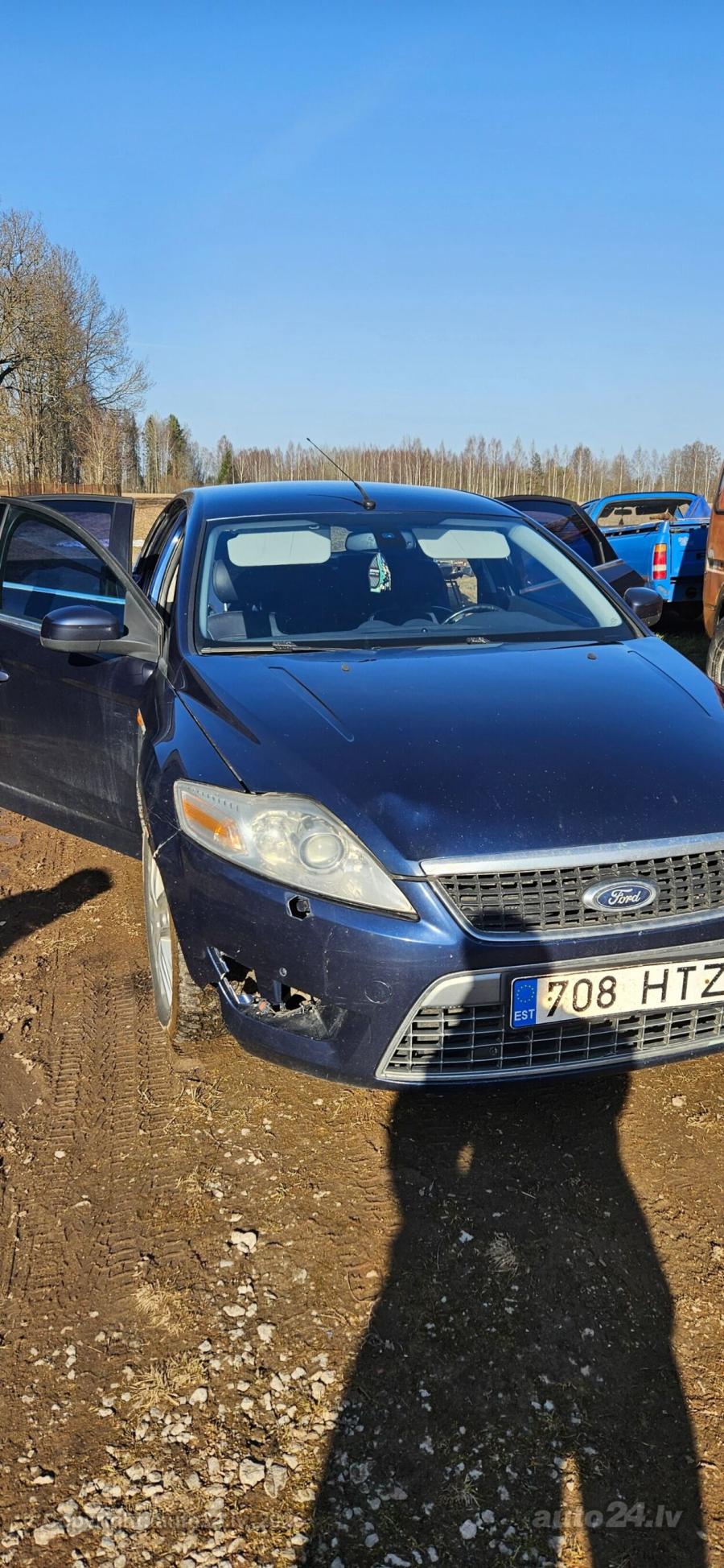 Zils Ford Mondeo 2007 Tallina, ar dzinēja tilpumu 2.50 L un nobraukumu 0 tūkst. km par 1200 €, foto 4 vietnē AUTOMOTO.COM.LV