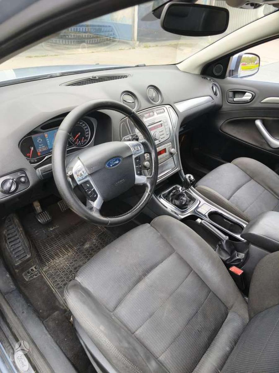 Zils Ford Mondeo 2007 Klaipėda, ar dzinēja tilpumu 1.75 L un nobraukumu 310 tūkst. km par 1500 €, foto 8 vietnē AUTOMOTO.COM.LV