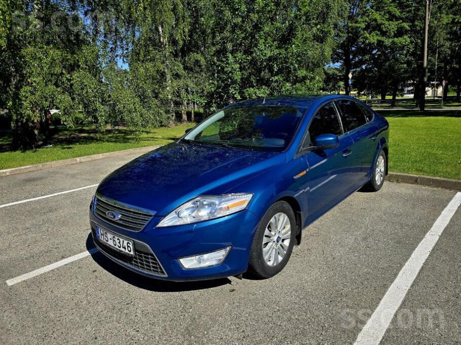 Zils Ford Mondeo 2008 Liepāja, ar dzinēja tilpumu 2.00 L un nobraukumu 240 tūkst. km par 4150 €, foto 1 vietnē AUTOMOTO.COM.LV