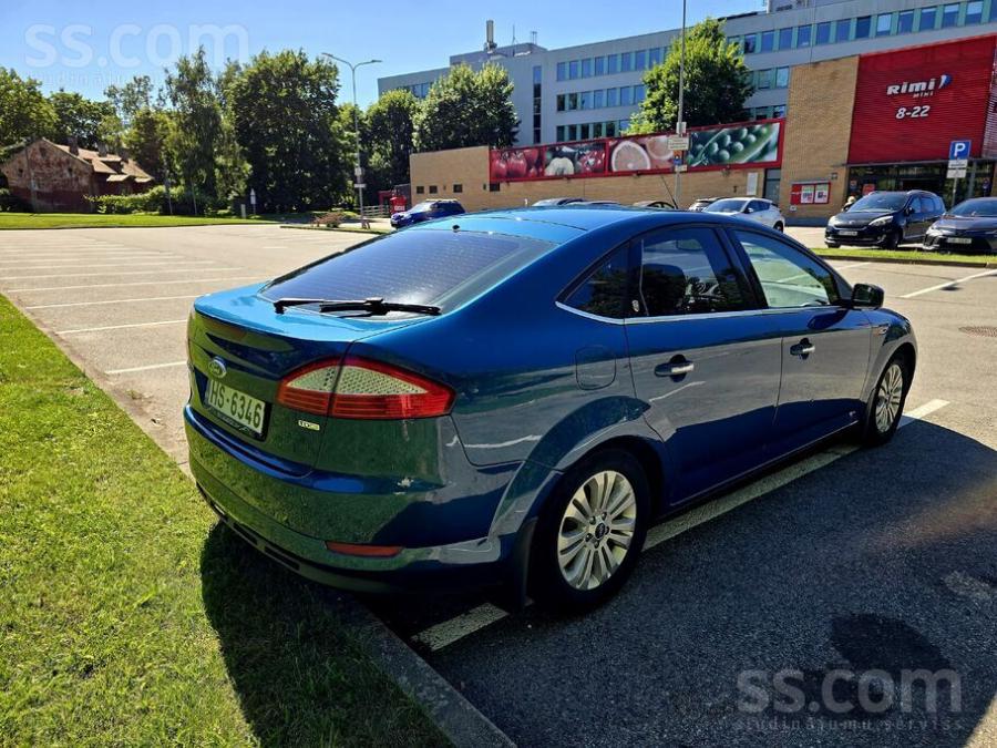 Zils Ford Mondeo 2008 Liepāja, ar dzinēja tilpumu 2.00 L un nobraukumu 240 tūkst. km par 4150 €, foto 4 vietnē AUTOMOTO.COM.LV
