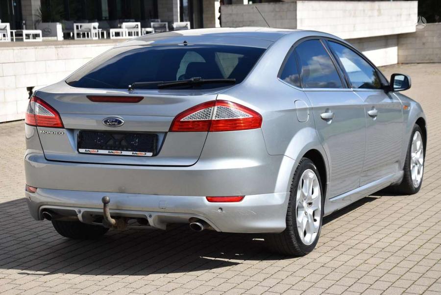 Blue Ford Mondeo 2009 in Vilnius, with an engine capacity of 2.18 L and mileage of 289 thousand km for 2300 €, photo 3 on AUTOMOTO.COM.LV