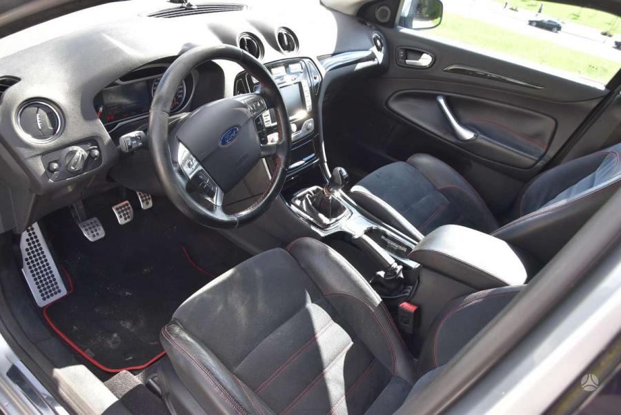 Blue Ford Mondeo 2009 in Vilnius, with an engine capacity of 2.18 L and mileage of 289 thousand km for 2300 €, photo 13 on AUTOMOTO.COM.LV