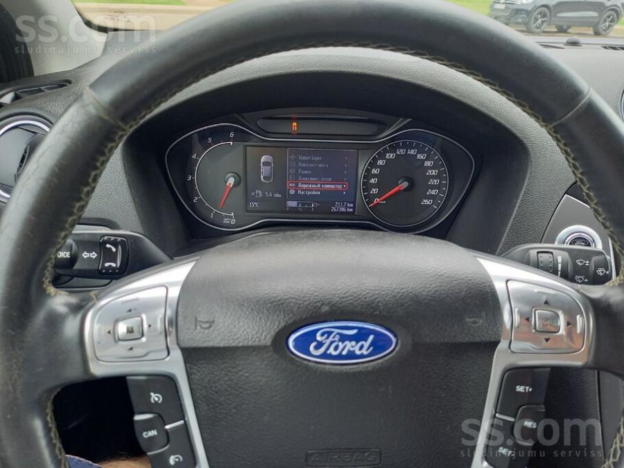 Zils Ford Mondeo 2011 Daugavpils, ar dzinēja tilpumu 1.60 L un nobraukumu 267 tūkst. km par 3900 €, foto 15 vietnē AUTOMOTO.COM.LV