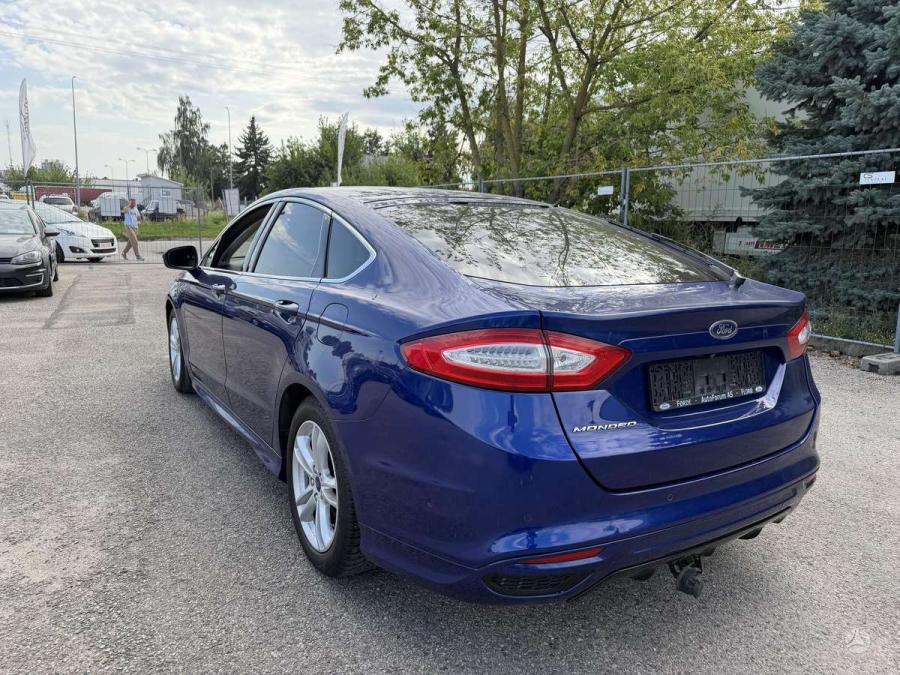 Blue Ford Mondeo 2015 in Marijampole, with an engine capacity of 1.56 L and mileage of 135 thousand km for 6750 €, photo 7 on AUTOMOTO.COM.LV
