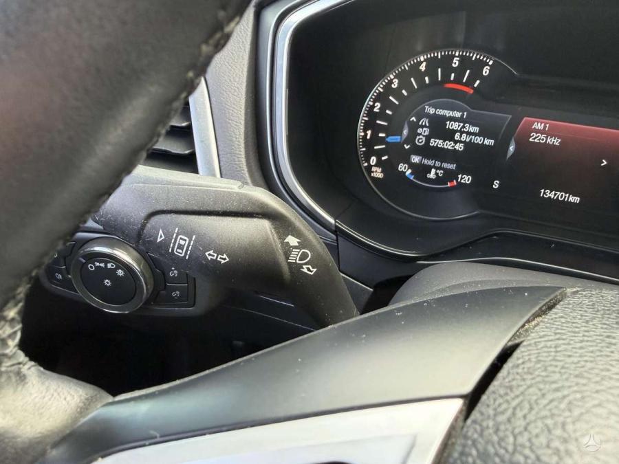 Blue Ford Mondeo 2015 in Marijampole, with an engine capacity of 1.56 L and mileage of 135 thousand km for 6750 €, photo 15 on AUTOMOTO.COM.LV