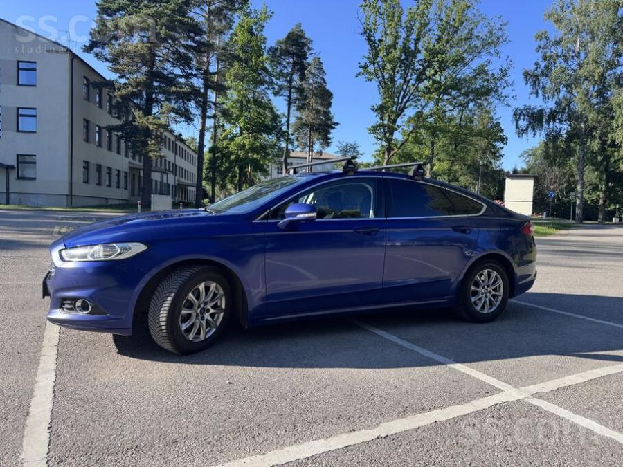 Blue Ford Mondeo 2017 in Riga, with an engine capacity of 2.00 L and mileage of 240 thousand km for 6500 €, photo 3 on AUTOMOTO.COM.LV