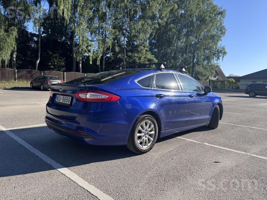 Blue Ford Mondeo 2017 in Riga, with an engine capacity of 2.00 L and mileage of 240 thousand km for 6500 €, photo 5 on AUTOMOTO.COM.LV
