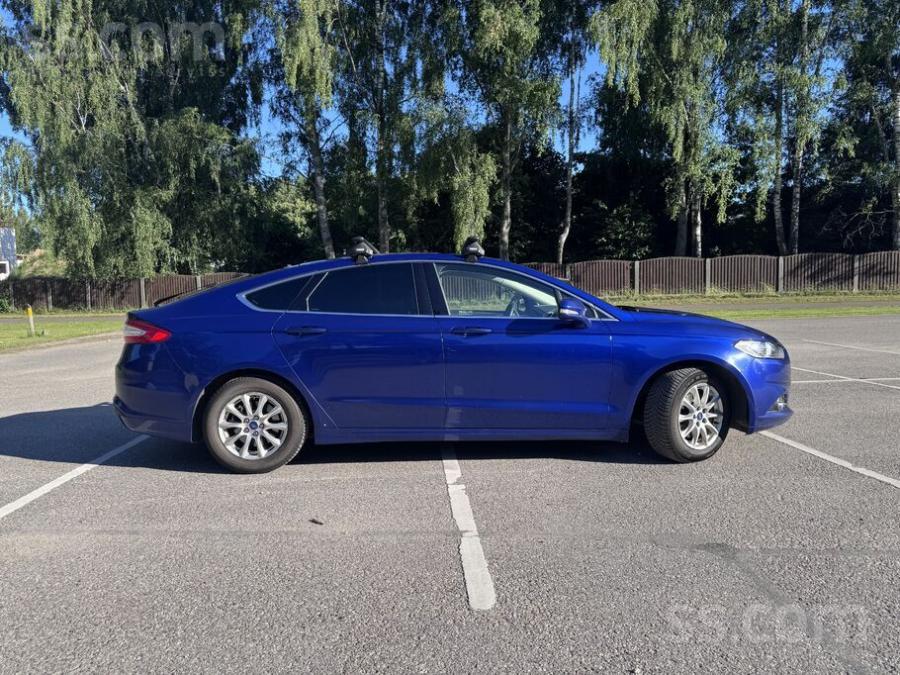 Blue Ford Mondeo 2017 in Riga, with an engine capacity of 2.00 L and mileage of 240 thousand km for 6500 €, photo 6 on AUTOMOTO.COM.LV