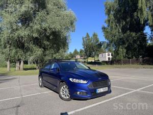 Blue Ford Mondeo 2017 in Riga, with an engine capacity of 2.00 L and mileage of 240 thousand km for 6500 €, photo 7 on AUTOMOTO.COM.LV