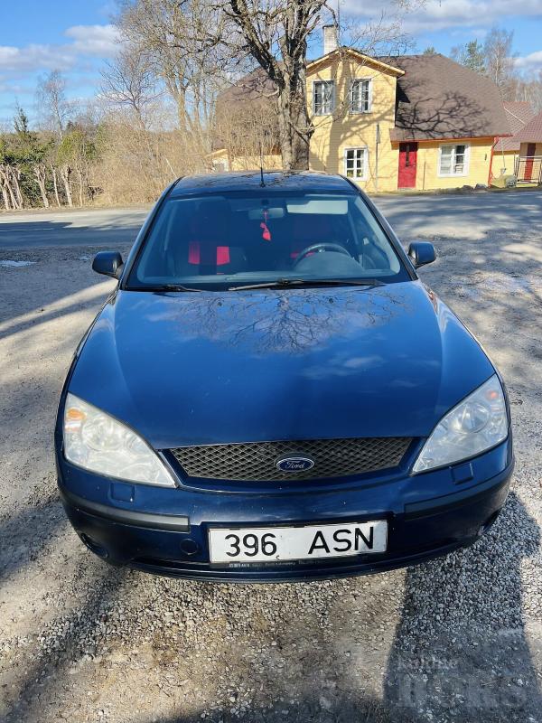 Blue Ford Mondeo 2003 in Tartu, with an engine capacity of 2.00 L and mileage of 0 thousand km for 1300 €, photo 1 on AUTOMOTO.COM.LV