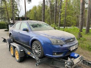 Ford Mondeo 2003 in Riga on AUTOMOTO.COM.LV Blue Ford Mondeo 2003 in Riga, with an engine capacity of 3.00 L and mileage of 195 thousand km for 1800 €, photo 1 on AUTOMOTO.COM.LV