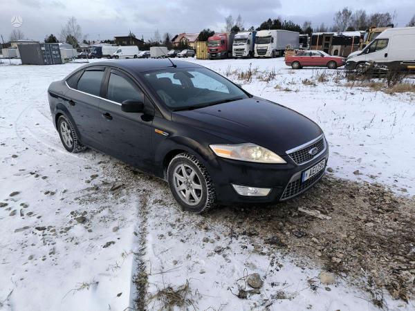 Blue Ford Mondeo 2008 in Vilnius, with an engine capacity of 2.00 L and mileage of 315 thousand km for 2150 €, photo 2 on AUTOMOTO.COM.LV