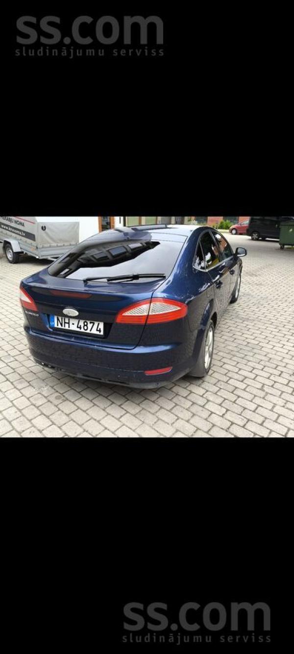 Zils Ford Mondeo 2008 Rīga, ar dzinēja tilpumu 2.00 L un nobraukumu 303 tūkst. km par 1900 €, foto 4 vietnē AUTOMOTO.COM.LV