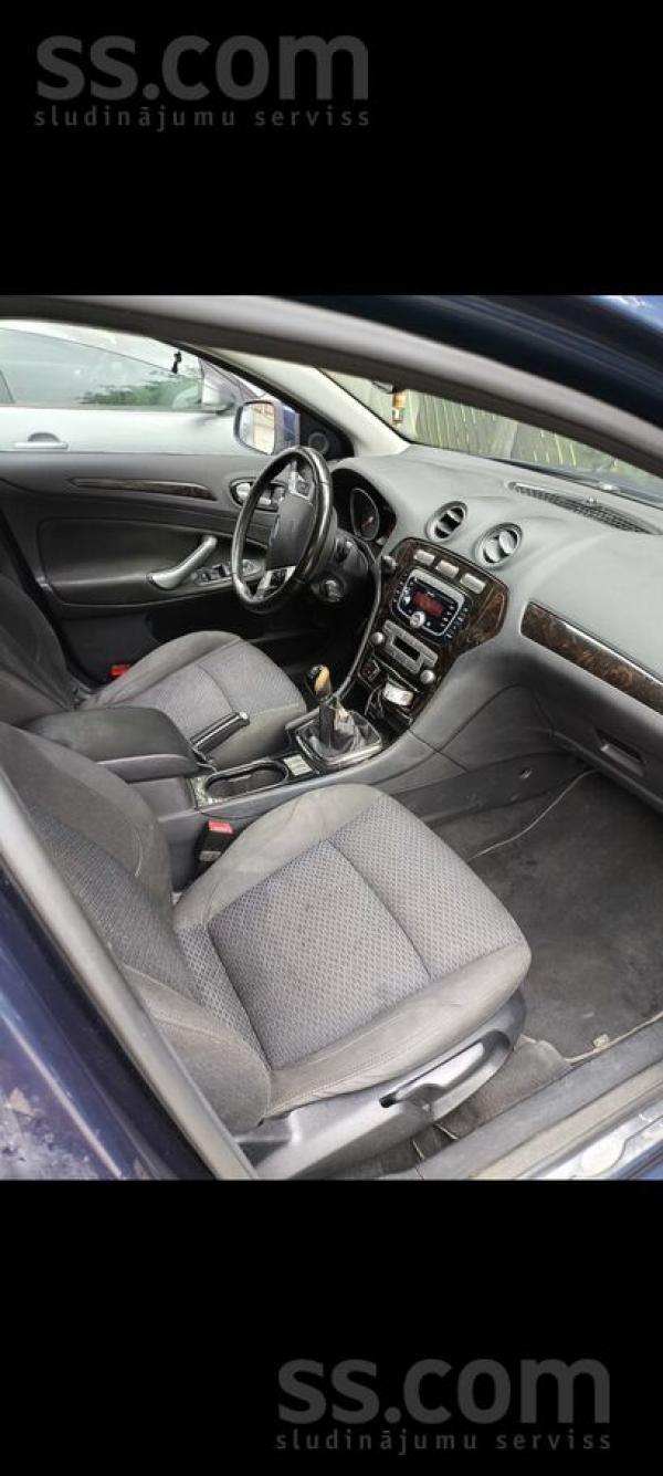 Zils Ford Mondeo 2008 Rīga, ar dzinēja tilpumu 2.00 L un nobraukumu 303 tūkst. km par 1900 €, foto 7 vietnē AUTOMOTO.COM.LV