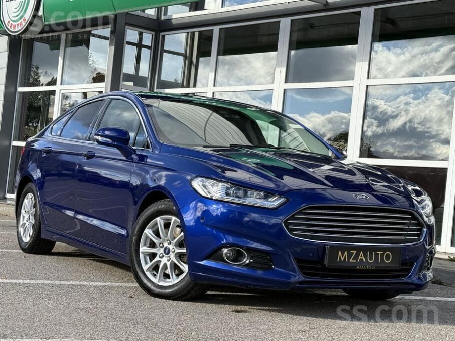 Zils Ford Mondeo 2017 Tukums, ar dzinēja tilpumu 1.50 L un nobraukumu 232 tūkst. km par 8500 €, foto 1 vietnē AUTOMOTO.COM.LV