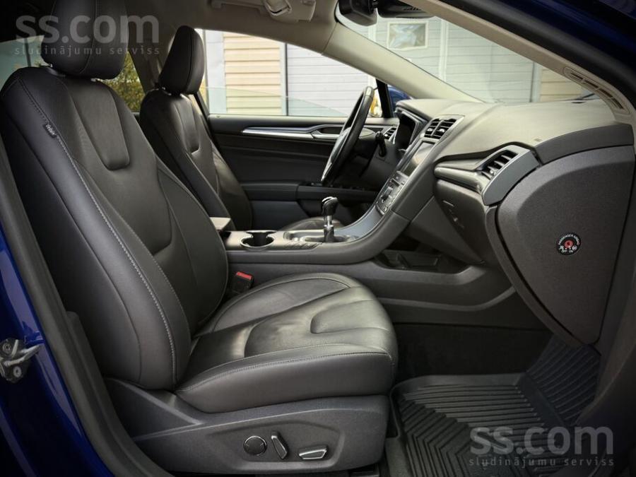 Zils Ford Mondeo 2017 Tukums, ar dzinēja tilpumu 1.50 L un nobraukumu 232 tūkst. km par 8500 €, foto 7 vietnē AUTOMOTO.COM.LV