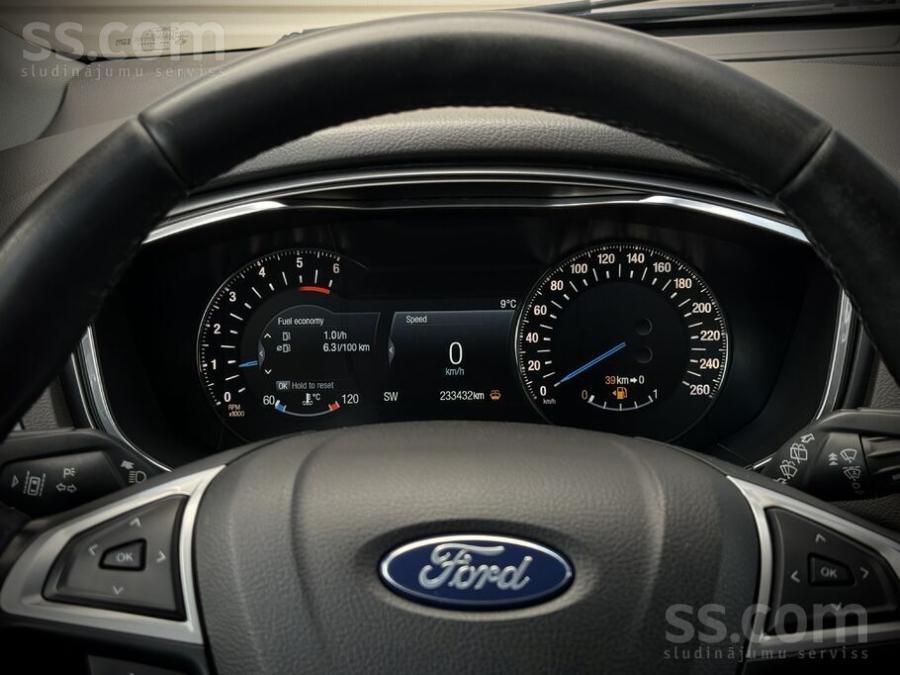 Zils Ford Mondeo 2017 Tukums, ar dzinēja tilpumu 1.50 L un nobraukumu 232 tūkst. km par 8500 €, foto 10 vietnē AUTOMOTO.COM.LV