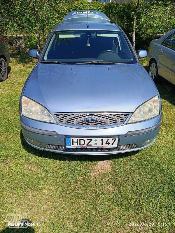 Zils Ford Mondeo 2026 Viļņa, ar dzinēja tilpumu 2.00 L un nobraukumu 200 tūkst. km par 700 €, foto  vietnē AUTOMOTO.COM.LV