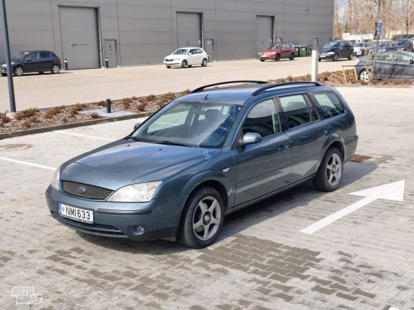 Blue Ford Mondeo 2002 in Vilnius, with an engine capacity of 2.00 L and mileage of 254 thousand km for 1350 €, photo 6 on AUTOMOTO.COM.LV