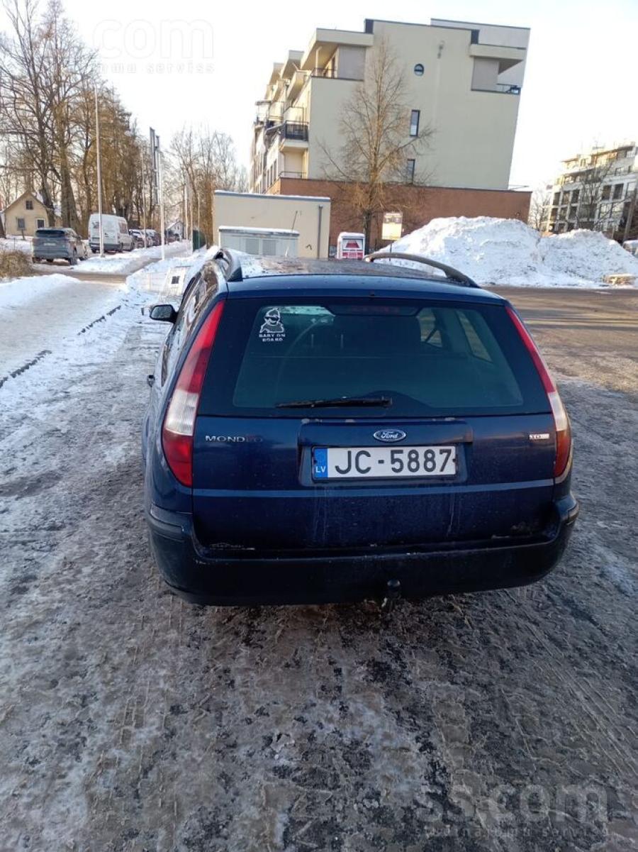 Zils Ford Mondeo 2003 Rīga, ar dzinēja tilpumu 2.00 L un nobraukumu 387 tūkst. km par 1000 €, foto 6 vietnē AUTOMOTO.COM.LV