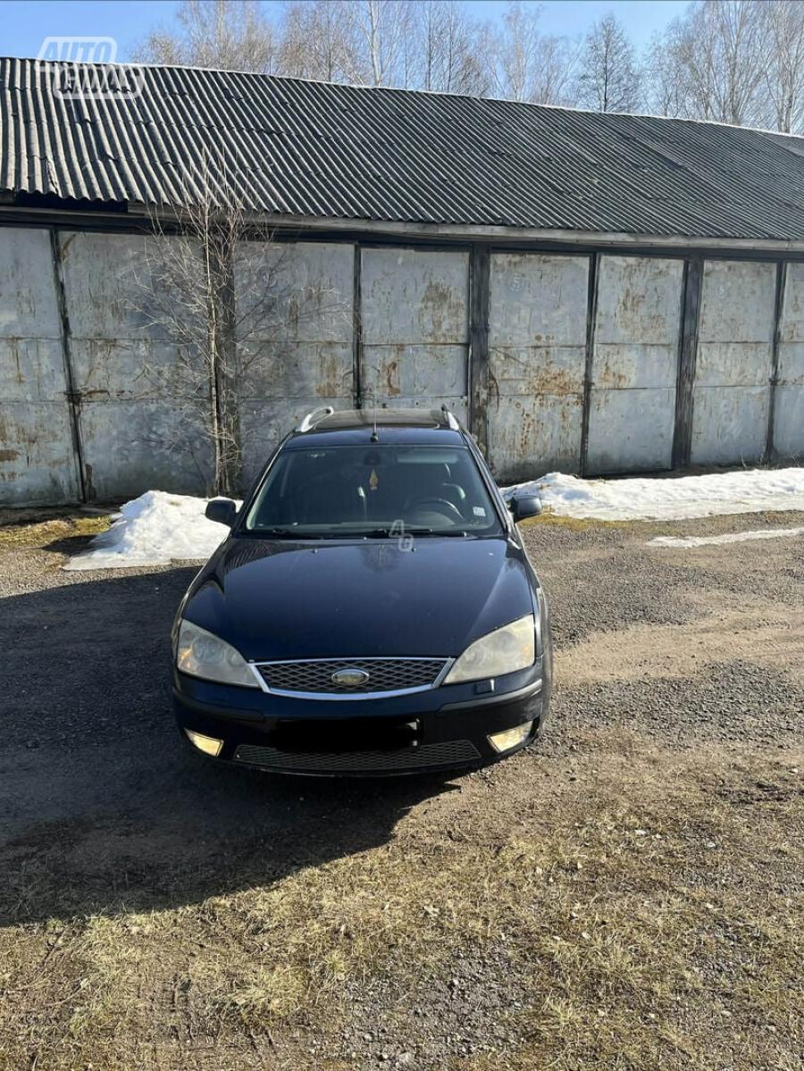 Blue Ford Mondeo 2005 in Birstonas, with an engine capacity of 2.20 L and mileage of 378 thousand km for 650 €, photo 4 on AUTOMOTO.COM.LV