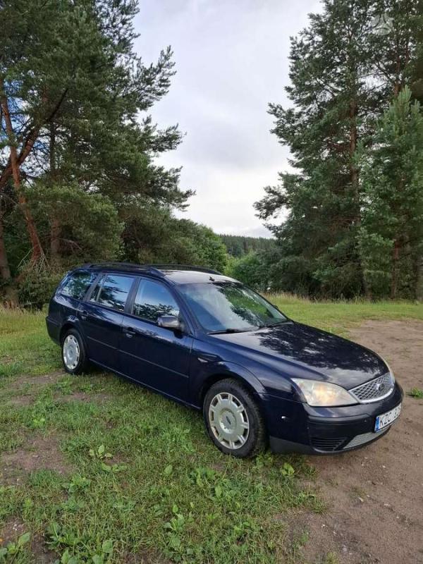 Blue Ford Mondeo 2006 in Vilnius, with an engine capacity of 2.00 L and mileage of 290 thousand km for 900 €, photo 1 on AUTOMOTO.COM.LV
