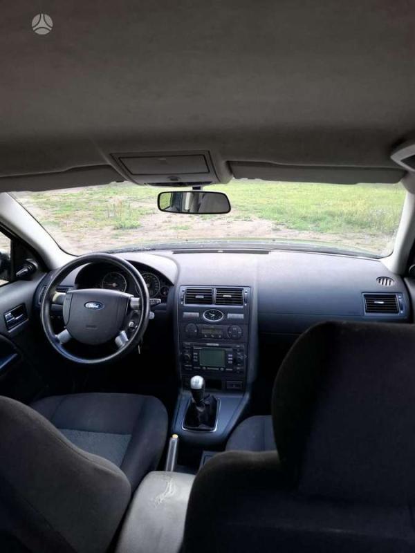Blue Ford Mondeo 2006 in Vilnius, with an engine capacity of 2.00 L and mileage of 290 thousand km for 900 €, photo 5 on AUTOMOTO.COM.LV
