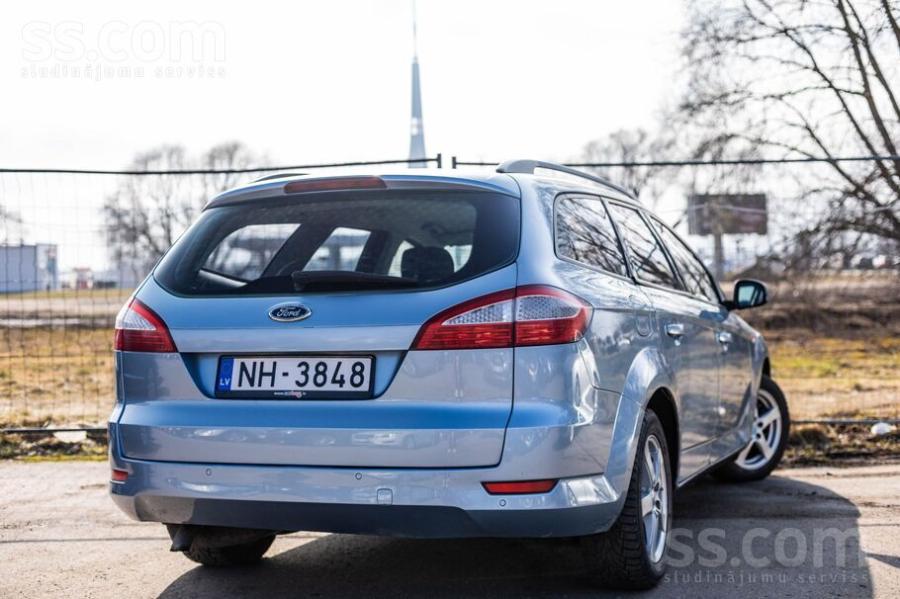 Zils Ford Mondeo 2007 Rīga, ar dzinēja tilpumu 2.00 L un nobraukumu 338 tūkst. km par 2990 €, foto 8 vietnē AUTOMOTO.COM.LV
