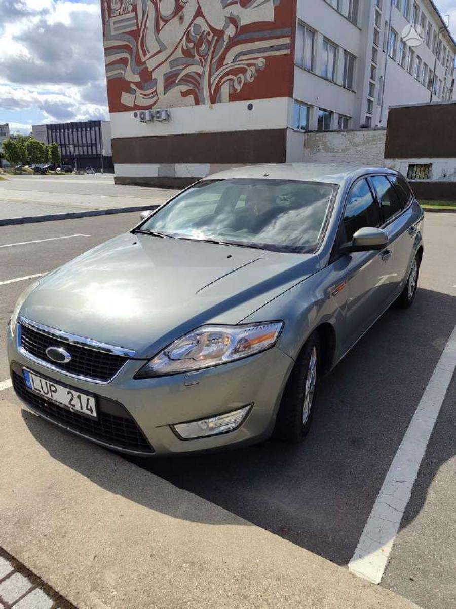 Blue Ford Mondeo 2007 in Akmene, with an engine capacity of 1.75 L and mileage of 324 thousand km for 1500 €, photo 7 on AUTOMOTO.COM.LV